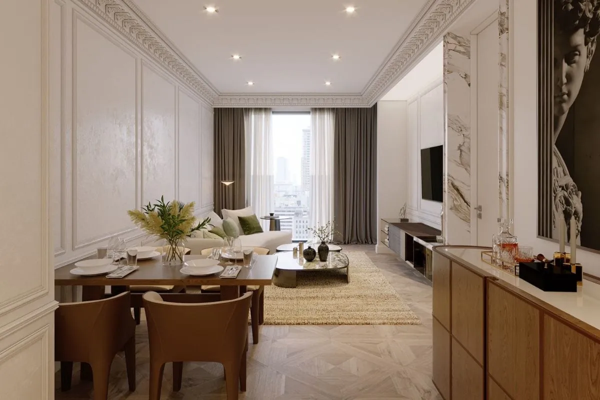 Taste of Modern Classic : The Strand Thonglor Condo - Muller Design Solution